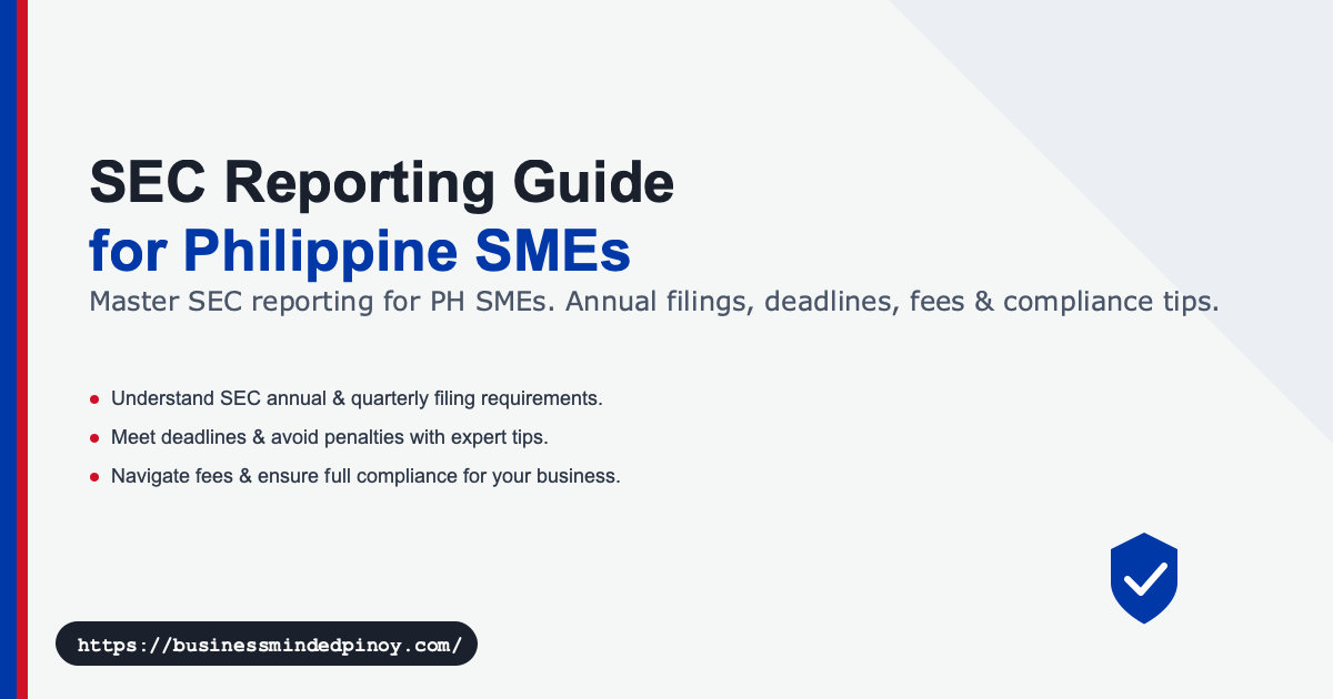 SEC Reportorial Requirements Philippines Guide for SMEs ...